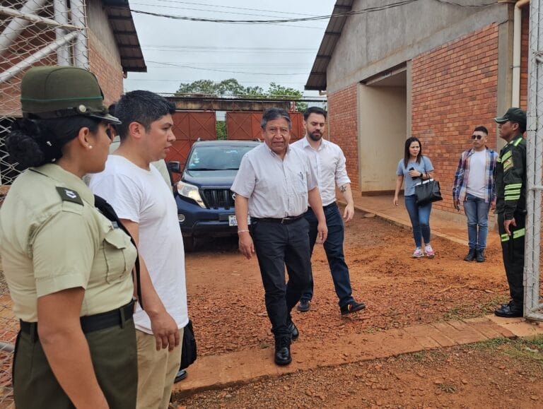 Vicepresidente Choquehuanca inaugura el Centro de Reinserción Social Productivo del municipio de ...